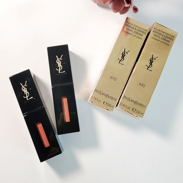 現貨正品小樣 YSL 聖羅蘭 水光唇釉2.8ml 黑管唇膏 #440 610 441 小樣試用裝 Mini 縮小版 | 蝦皮購物