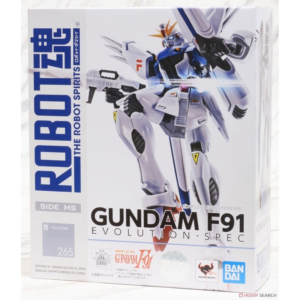 全新正版現貨 BANDAI ROBOT魂 265 鋼彈 F91 EVOLUTION-SPEC 機動戰士 萬代 | 蝦皮購物