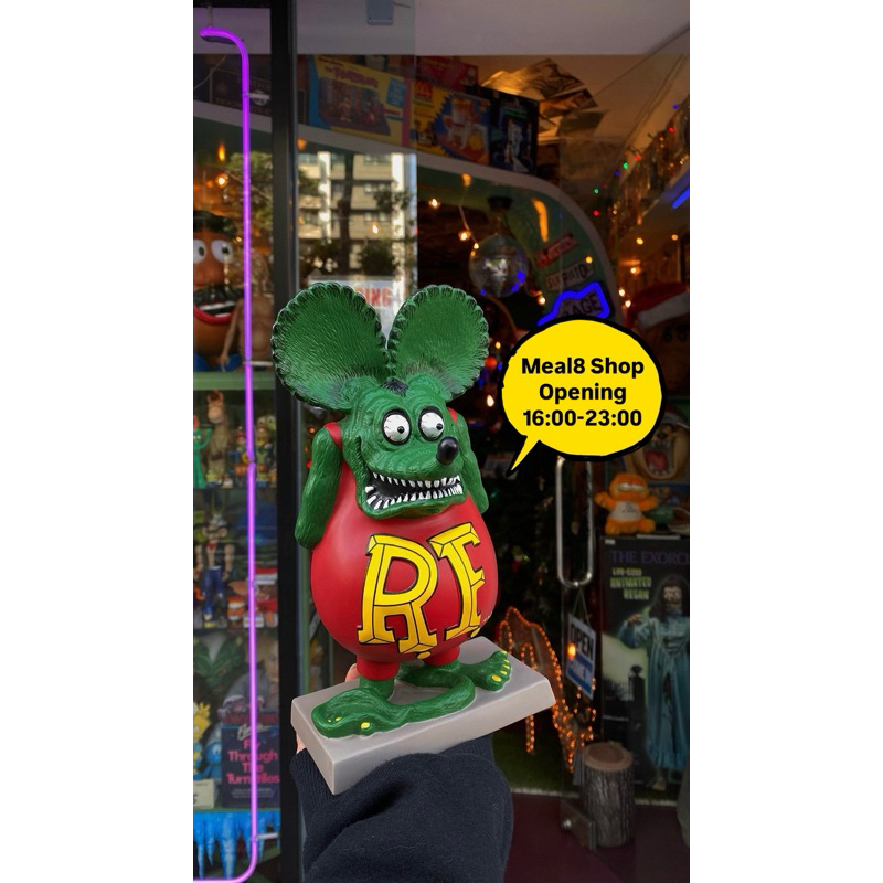 日本官方預購+現貨 Rat Fink 軟膠 公仔 Sofubi 老鼠芬克 RF 芬克鼠 Soft Vinyl 雕像 | 蝦皮購物