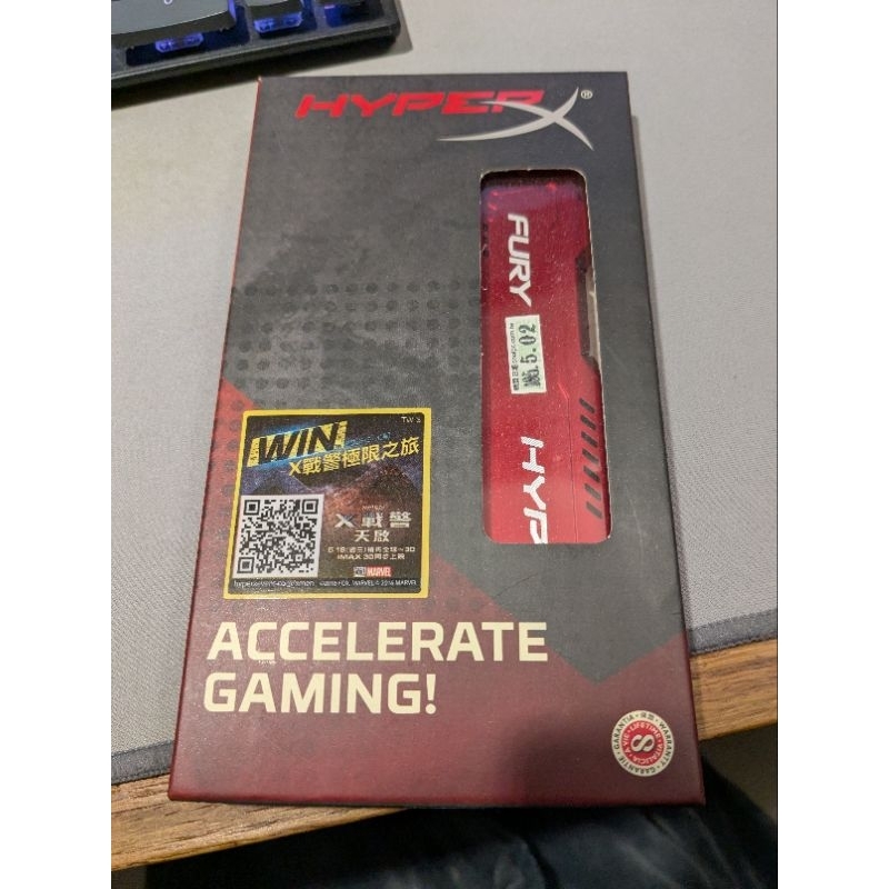 金士頓 HyperX FURY DDR3 1866 8Gx2 16G HX318C10FRK2/16 盒裝 | 蝦皮購物