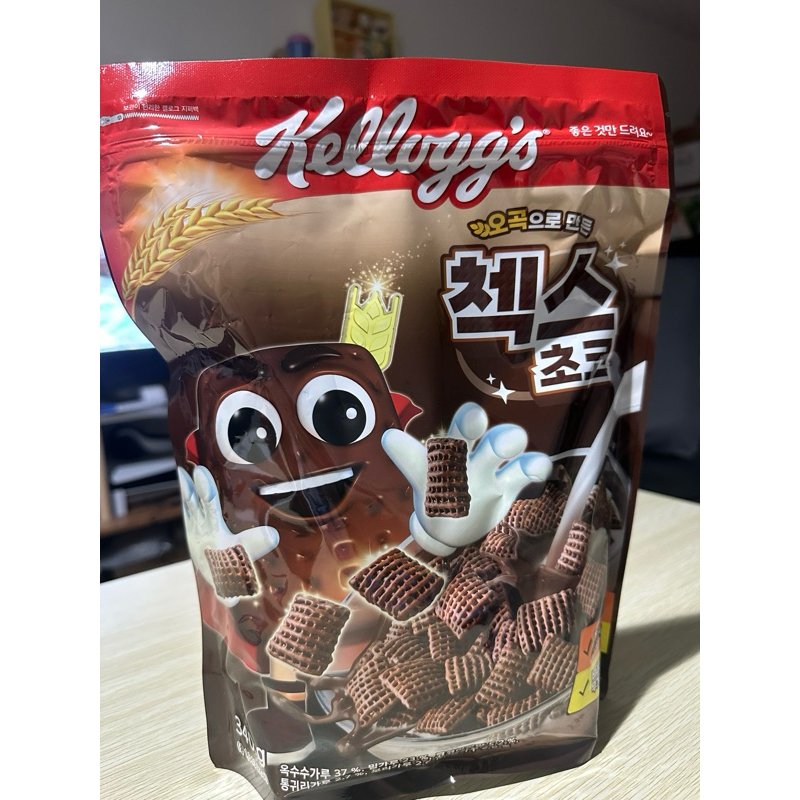 現貨 Kellogg'S Chex Choco 五穀巧克力格格脆麥片, 340g, 1包 | 蝦皮購物