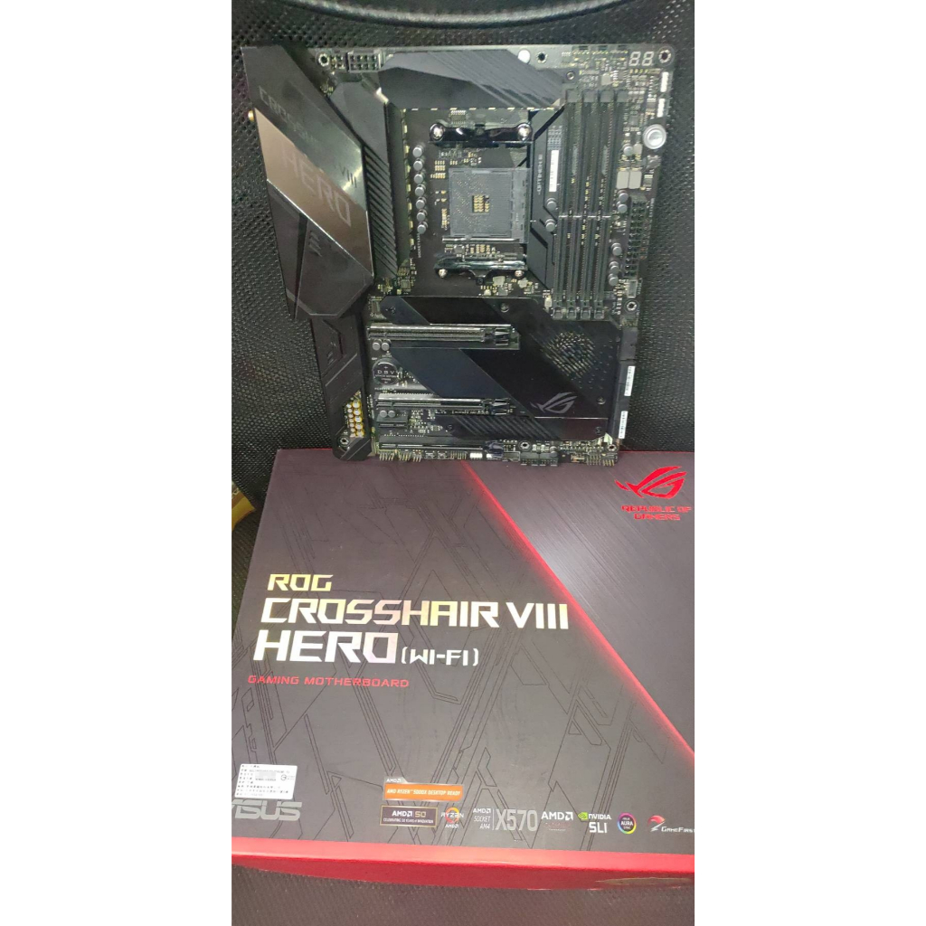 ASUS 華碩 ROG X570 C8H CROSSHAIR VIII HERO AM4 頂規 非 C8DH C8E | 蝦皮購物