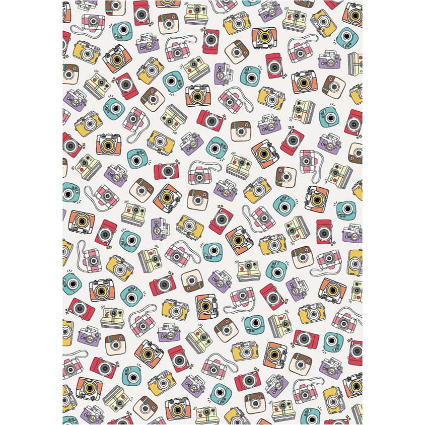 C4257 相機 花紋紙 A4/180P/單面印刷/25入 | 蝦皮購物