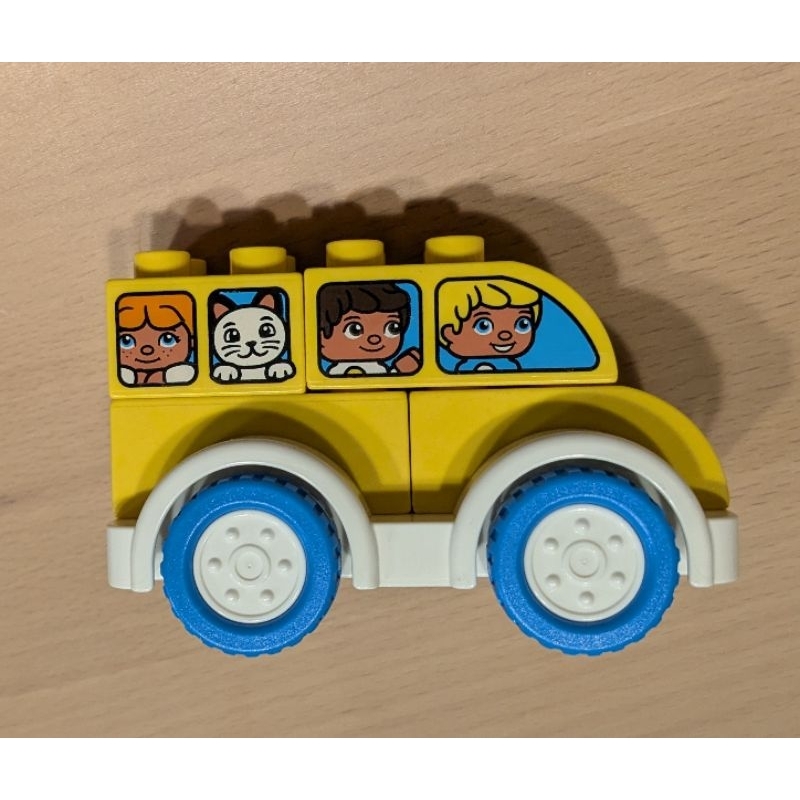 樂高 得寶 小汽車 巴士 公車 正版 二手 duplo lego 玩具 大顆粒 積木 德寶 10851 | 蝦皮購物