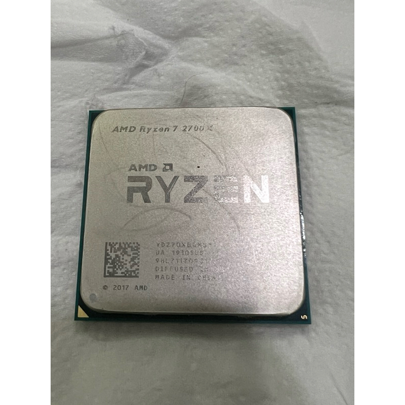 售2手amd R7 2700x 8核16序cpu超值首選 | 蝦皮購物