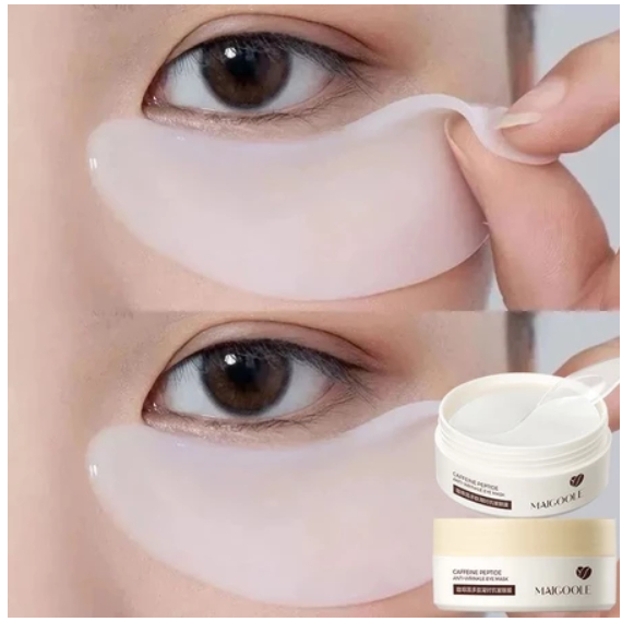 正品咖啡因眼膜 潤澤眼部肌膚 黑眼圈 保濕舒緩 提拉 緊緻眼周 咖啡因凝時精華眼膜 凝膠眼膜 膠原蛋白眼膜 眼膜 眼膜貼 | 蝦皮購物