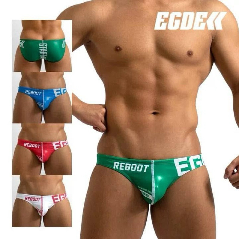 【免運費-絕版】日本品牌【OTOKO Men's Boutique】EGDE:REBOOT:三角泳褲／3290／正版 | 蝦皮購物