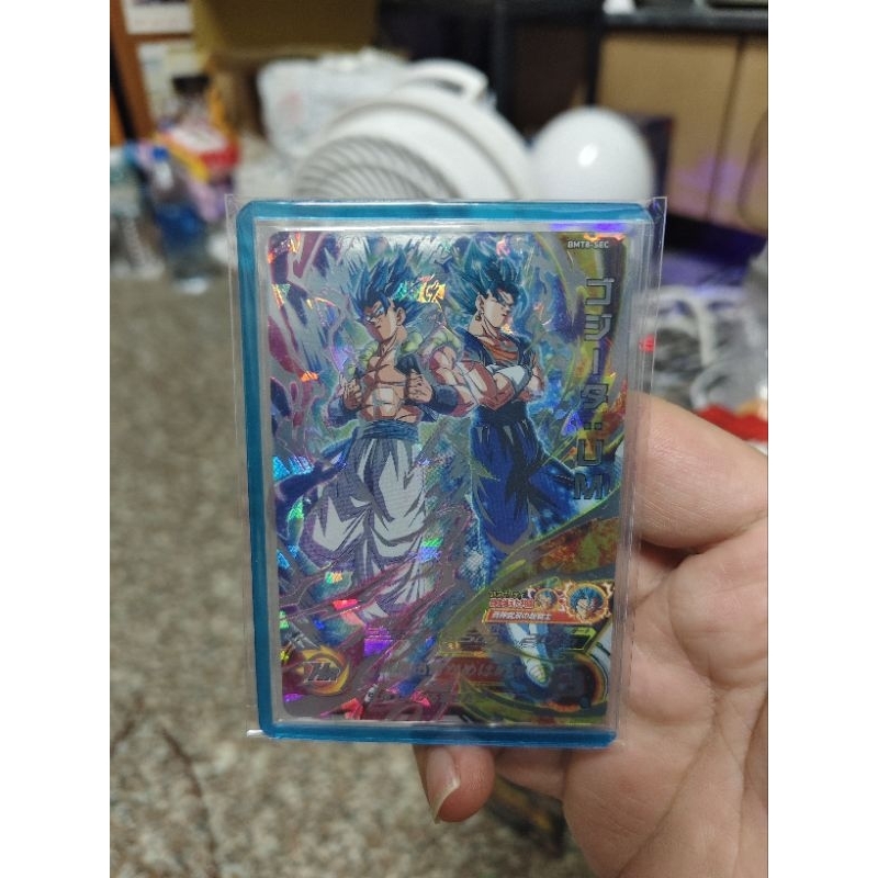 DRAGONBALL HEROES七龍珠英雄大爆炸第8彈四星卡隱藏卡BMT8-SEC3悟吉塔：UN附卡套硬卡匣 | 蝦皮購物