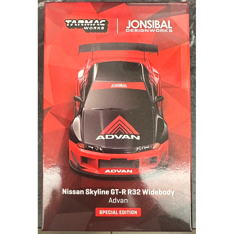 已拆 Tarmac Works Nissan 日產 GT-R GTR R32 ADVAN JCCS 日本限定 模型車 | 蝦皮購物