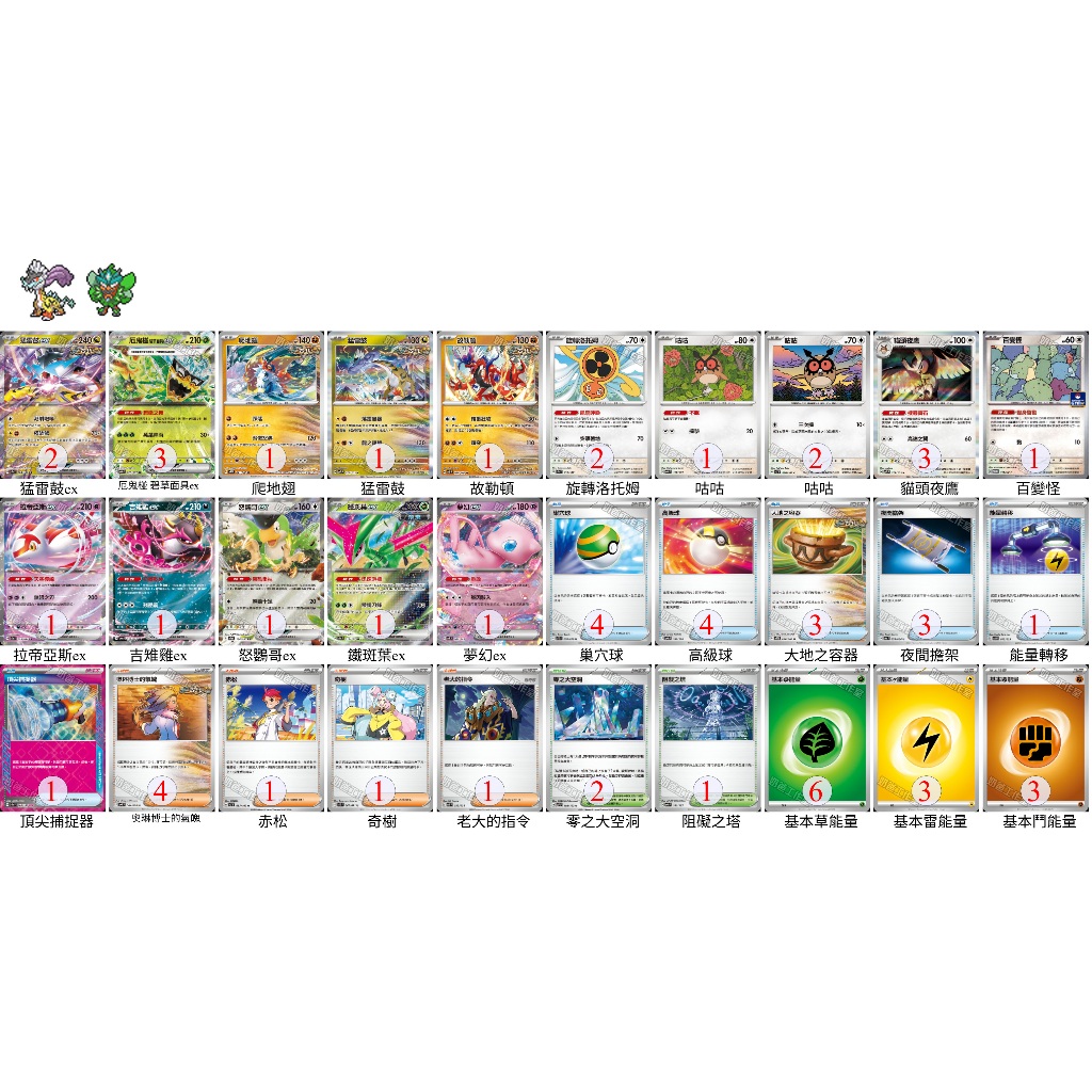 5/4日本愛知CL大師組亞軍 草猛 猛雷鼓ex 碧草面具ex 拉帝亞斯ex 巢穴球 頂尖捕捉器 PTCG 寶可夢卡牌 | 蝦皮購物