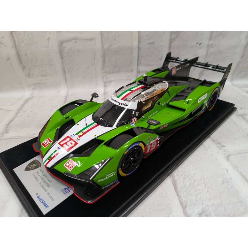 宗鑫 Looksmart LS18026A Lamborghini SC63 WEC 2024 Le Mans 19號車 | 蝦皮購物