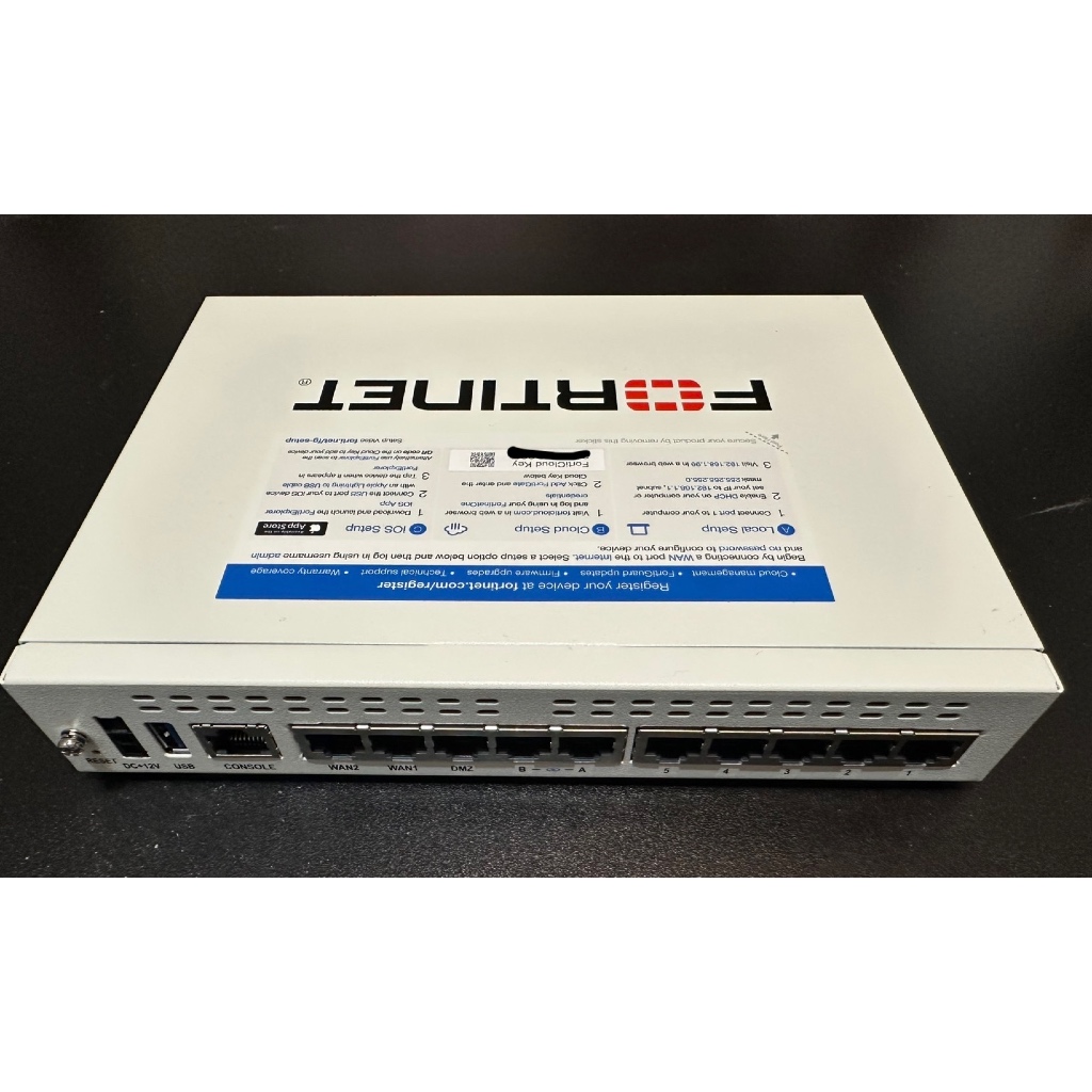 Fortinet FortiGate FG-61F 未註冊保固到2027/02/20 | 蝦皮購物