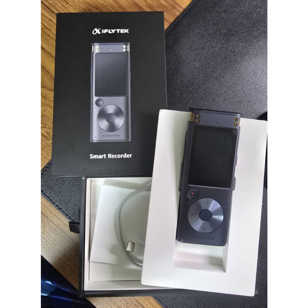iFLYTEK 全離線轉寫智能錄音筆 SR302Pro,二手極新,2025/5月買入 | 蝦皮購物