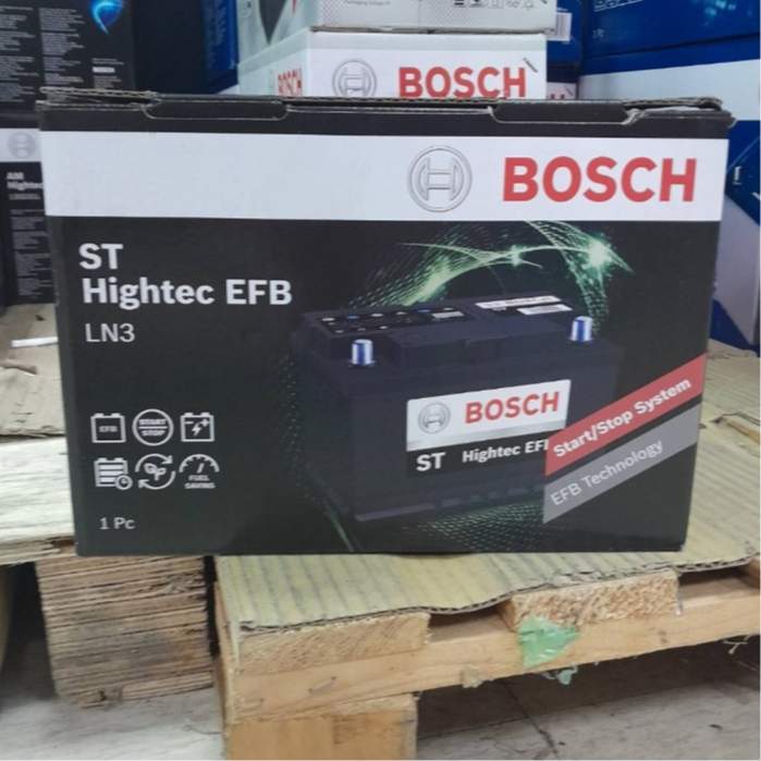 德國品牌 Bosch (博世)】 EFB LN3 啟停電瓶 怠速熄火 全新 免加水 原廠汽車電瓶 免運 | 蝦皮購物