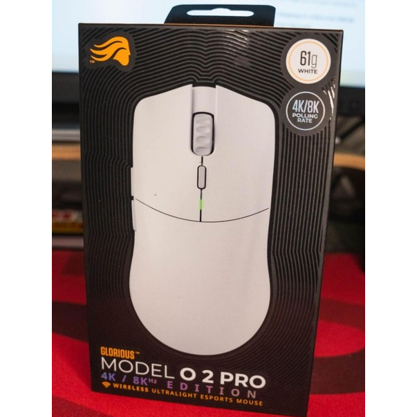 Glorious Model O2 PRO Wireless 無線光學滑鼠霧面白 | 蝦皮購物