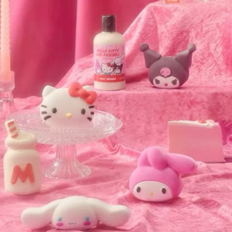 現貨 Lush x Hello Kitty and Friends 療癒 可愛 氣泡 香氛 泡澡球 限量 | 蝦皮購物