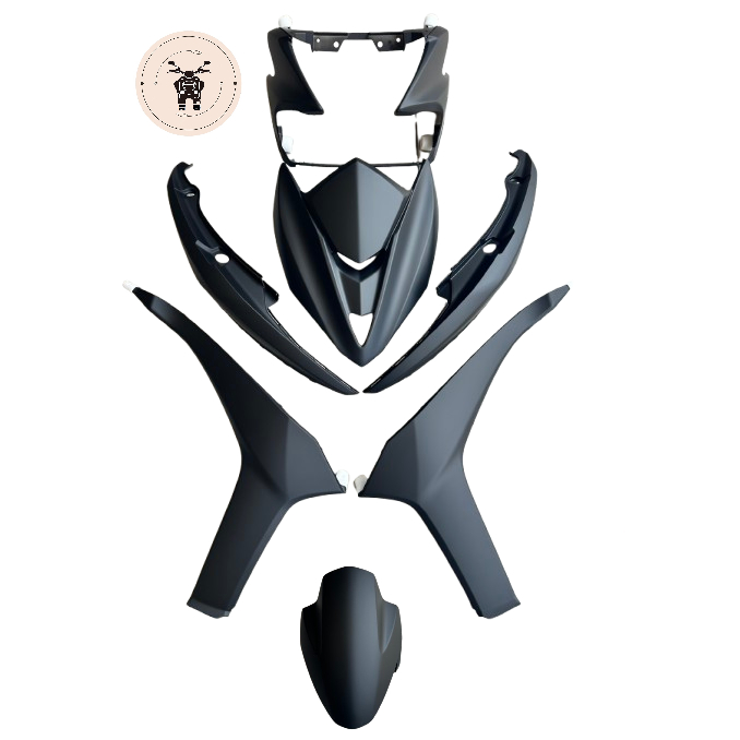 《青春》E-GIN 一菁部品 FORCE 155 BH6 機車車殼 烤漆部份全台份 深紅 黑 消光黑 白 | 蝦皮購物