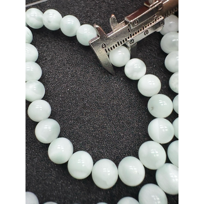 ⛰️ 佘太翠 佘太玉 DIY 8mm 珠子 兩串的量 藍冰 | 蝦皮購物