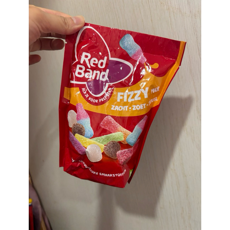 全新荷蘭製 Red Band Fizzy Mix Fruits Soft Candy 酸甜果汁軟糖 新品 | 蝦皮購物