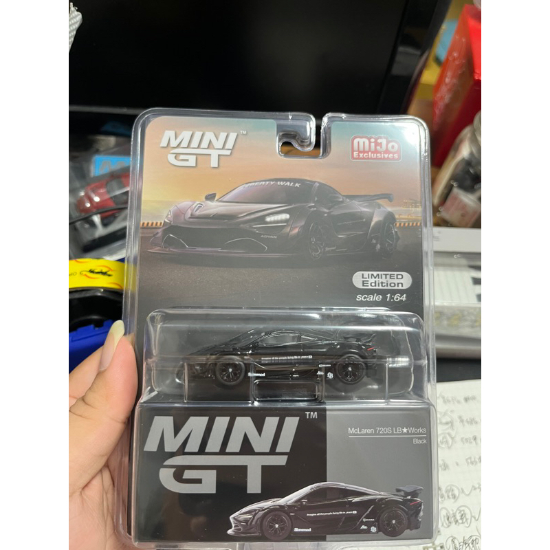 全新Mini GT 777 McLaren 720S LB Works 黑色 吊卡版 | 蝦皮購物