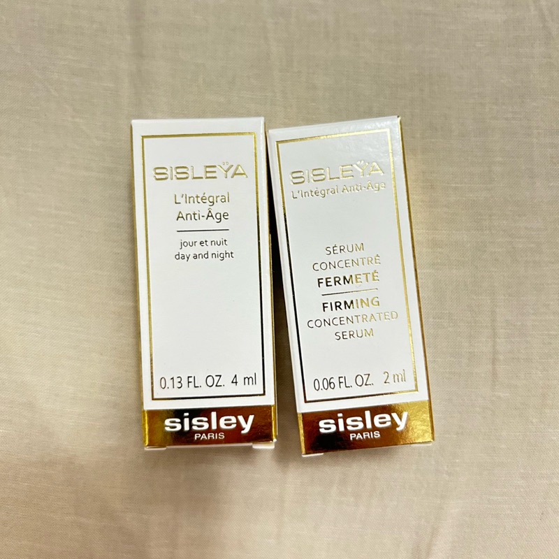 Sisley 抗皺活膚御緻駐顏霜 4g 抗皺活膚御緻緊緻精華 2ml | 蝦皮購物