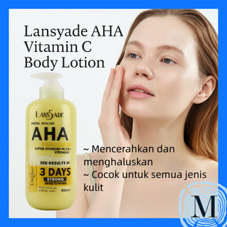 Lansyade AHA Vitamin C Body Lotion Pemutih Badan MKBT243 | 蝦皮購物