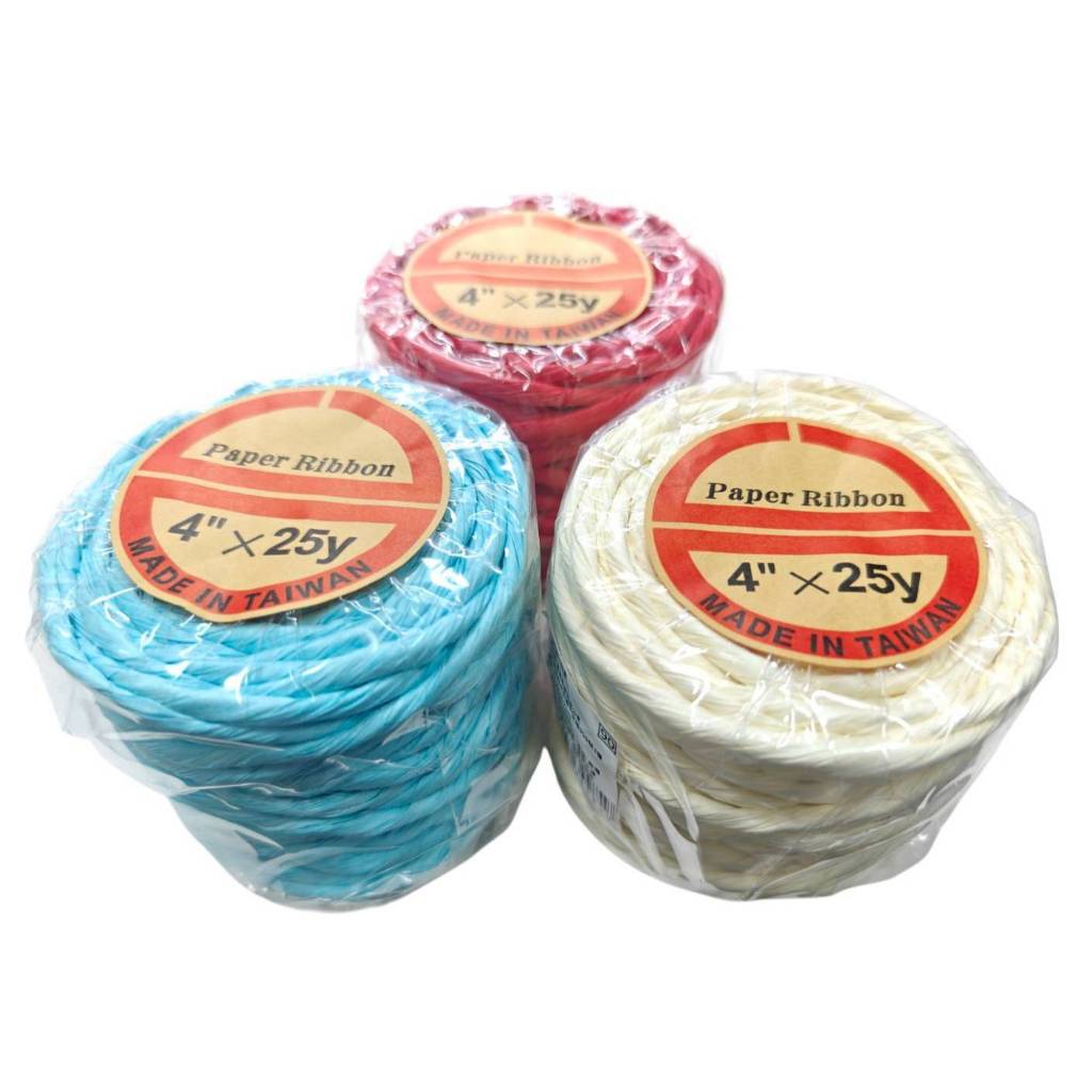 華軒文具 ️ 彩色 紙藤 紙條 紙繩 直徑約5mm 長度約25y裝 約25碼 P64010 F1100061 | 蝦皮購物