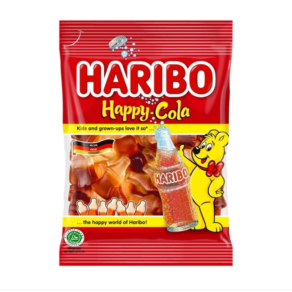 【即期品】HARIBO哈瑞寶Q軟糖160g-可樂風味 | 蝦皮購物