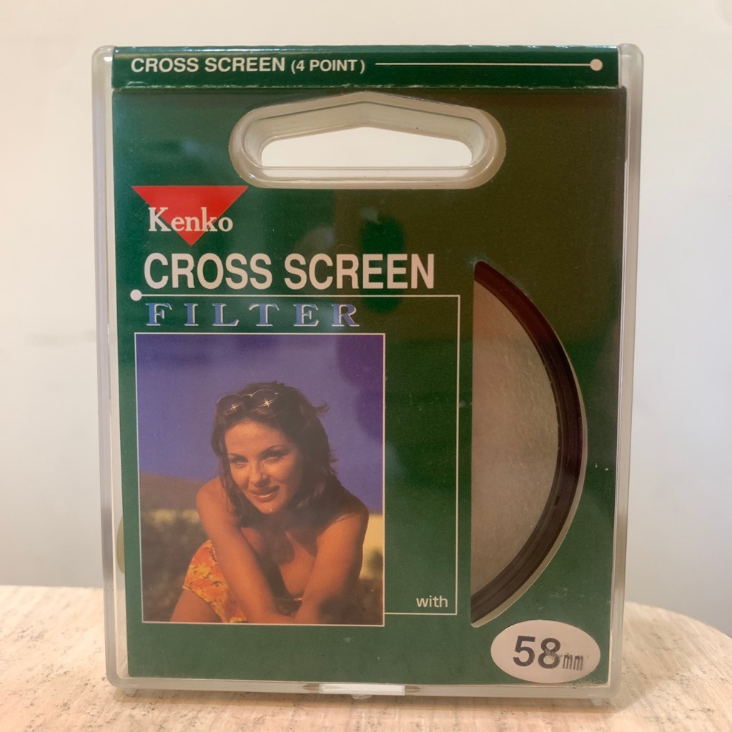 【現貨】Kenko 58mm 十字 星芒鏡 4線 日本製 (可參考 REALPRO MC R-CROSS SCREEN) | 蝦皮購物