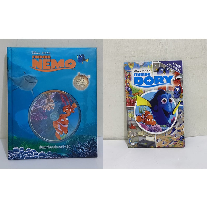 (英文繪本)Disney 海底總動員 Finding Nemo(附CD)/Finding Dory | 蝦皮購物