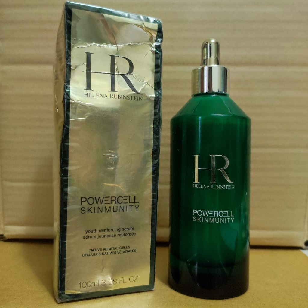 赫蓮娜綠寶瓶 HR POWERCELL SKINMUNITY 植萃綠寶修護精華100ML (老款) | 蝦皮購物