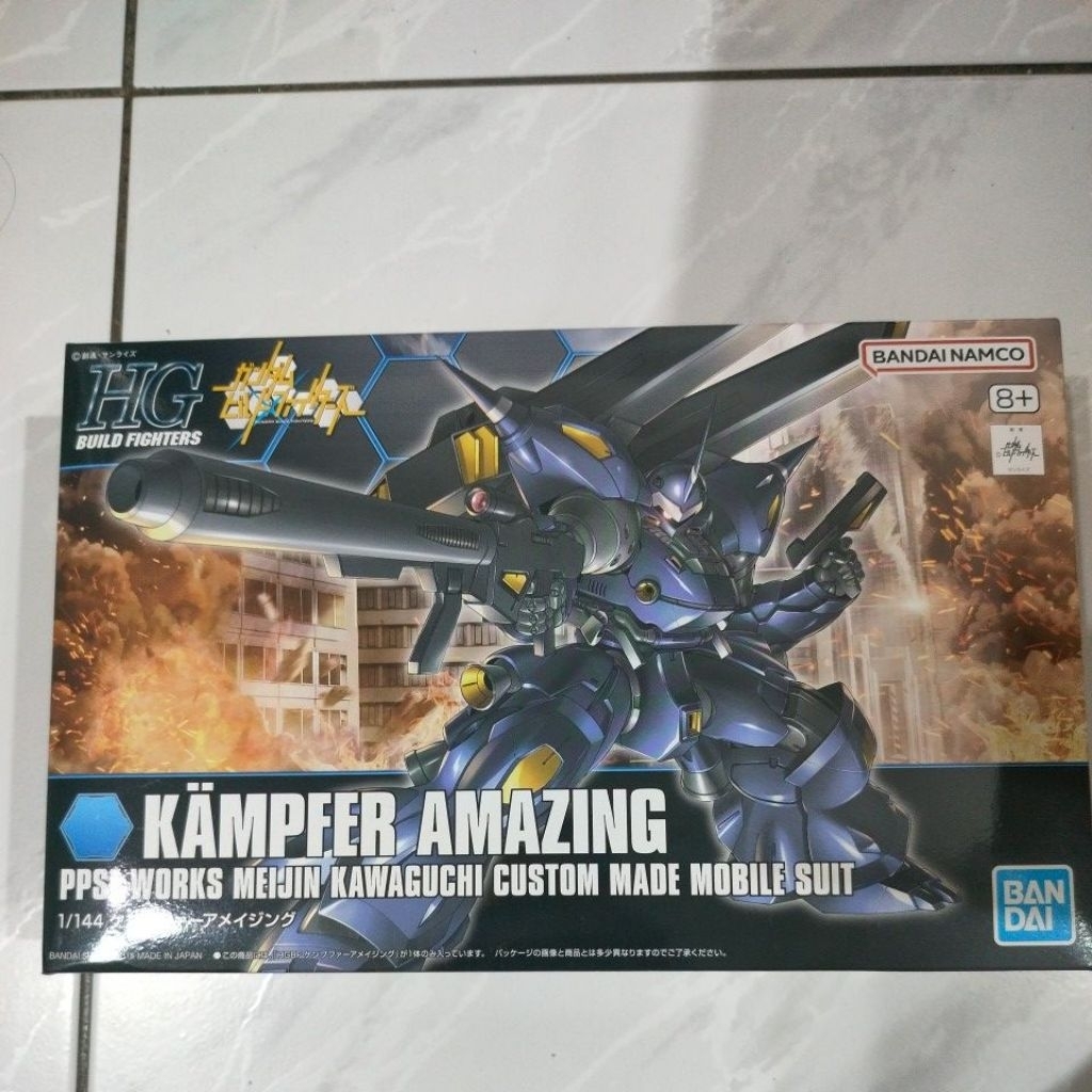 3-2-2 鋼彈創鬥者 HGBF 1/144#008 KAMPFER AMAZING 驚異肯普法 | 蝦皮購物