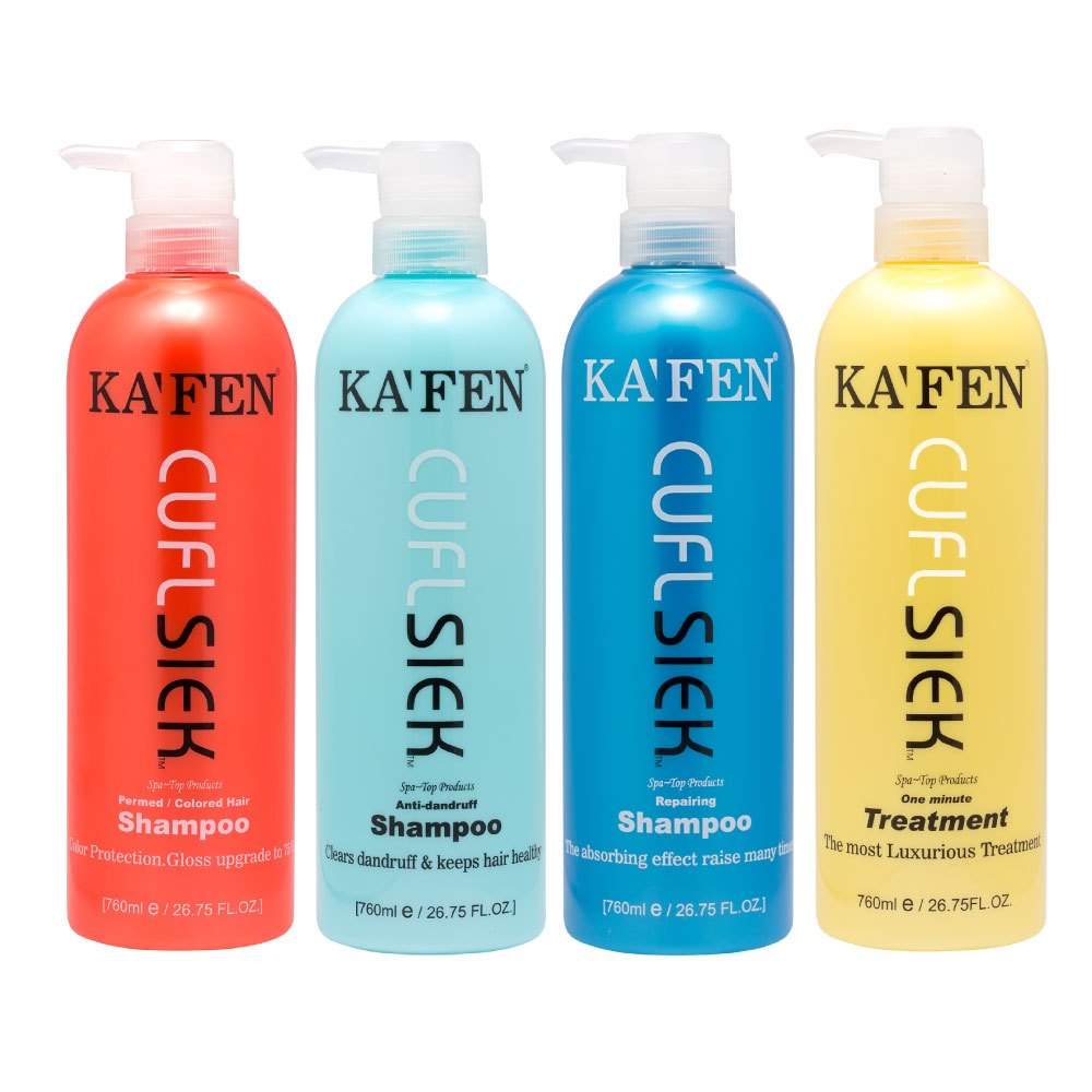 KAFEN卡氛 還原酸系列洗髮精760ml - 鎖色 (紅) / 控油 (淺藍) / 深層護髮素250ml (黃) | 蝦皮購物