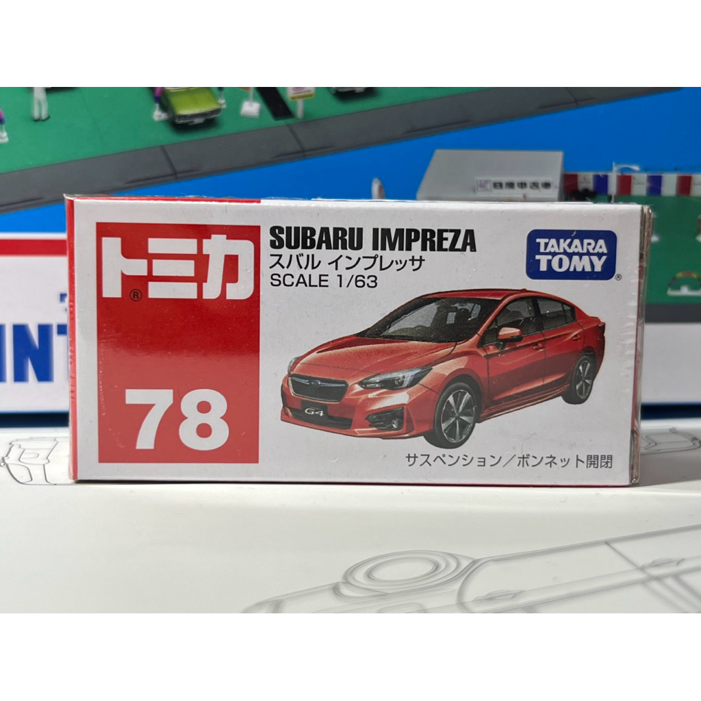 絕版 Tomica 78 Subaru Impreza G4 多美 速霸陸 WRX STI 76 115 premium | 蝦皮購物