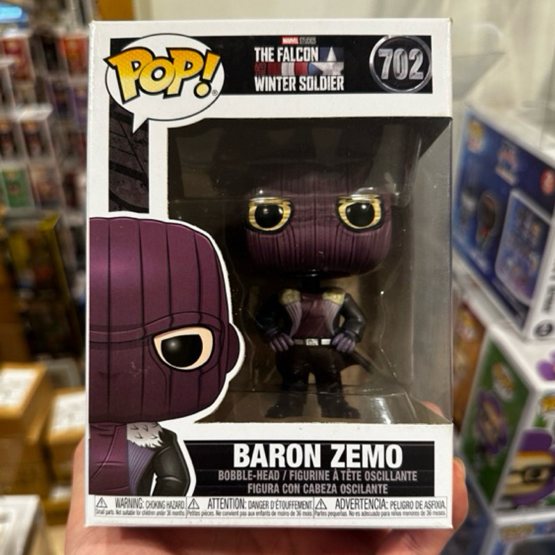 -傑卡玩具- 《美國正版現貨》Funko pop 702 漫威 獵鷹與冬兵 Baron Zemo齊默男爵 #公仔 | 蝦皮購物