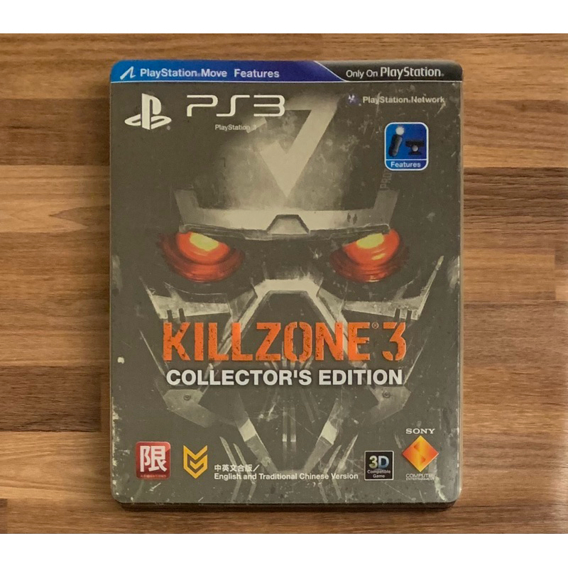 PS3 中英文合版 繁體中文版 殺戮地帶3 Kill Zone 3 精裝鐵盒版 正版遊戲片 原版光碟 二手片 SONY | 蝦皮購物