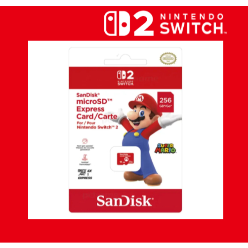 switch2 NS2 記憶卡 microSD Express 原廠公司貨 256G 512G 1TB 寶威 記憶卡 | 蝦皮購物