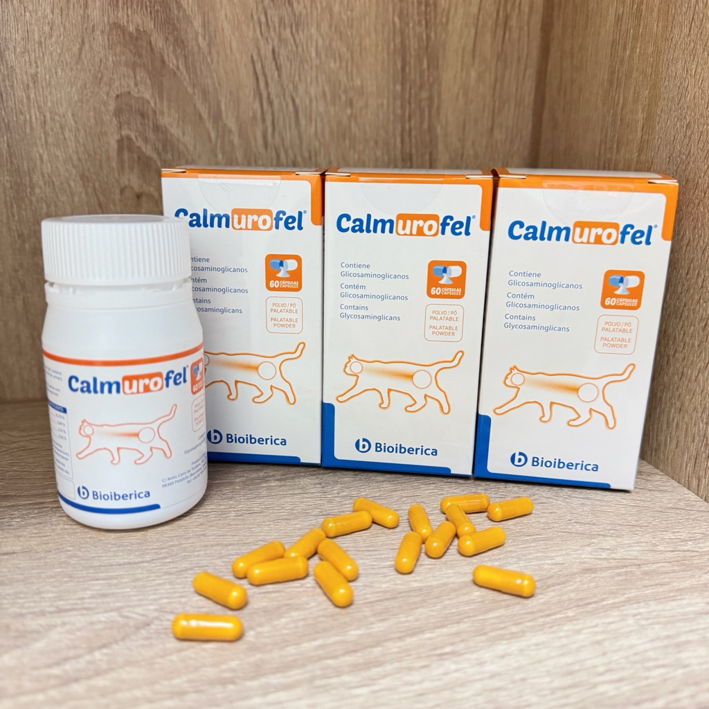 新包裝【免運】泌憂解®Calmurofel 貓用泌尿道保健口服膠囊 60顆罐裝 | 蝦皮購物