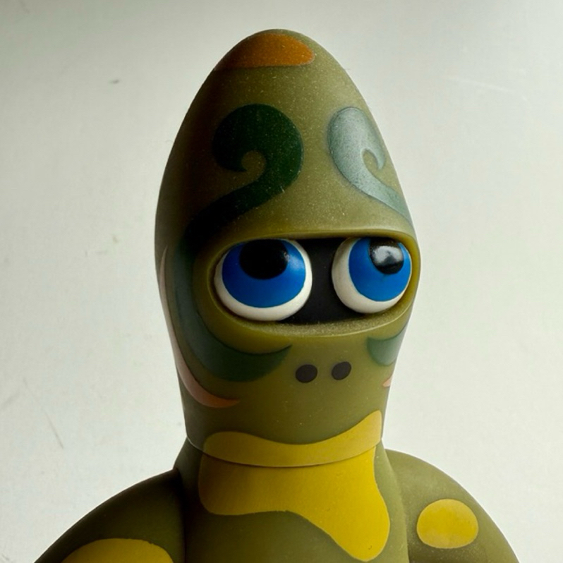 絕版收藏！低價釋出！PETE FOWLER 英國設計師公仔 眼球怪獸 MONSTERISM 綠色款！ | 蝦皮購物