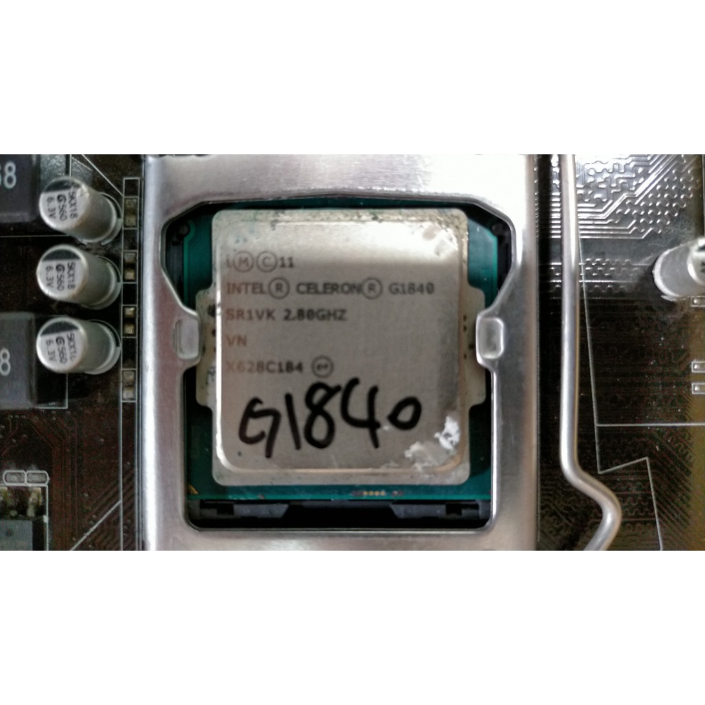 C. 1150CPU-Intel Celeron G1840 雙核心/2.8G/2M 64 位元與 32 直購價50 | 蝦皮購物