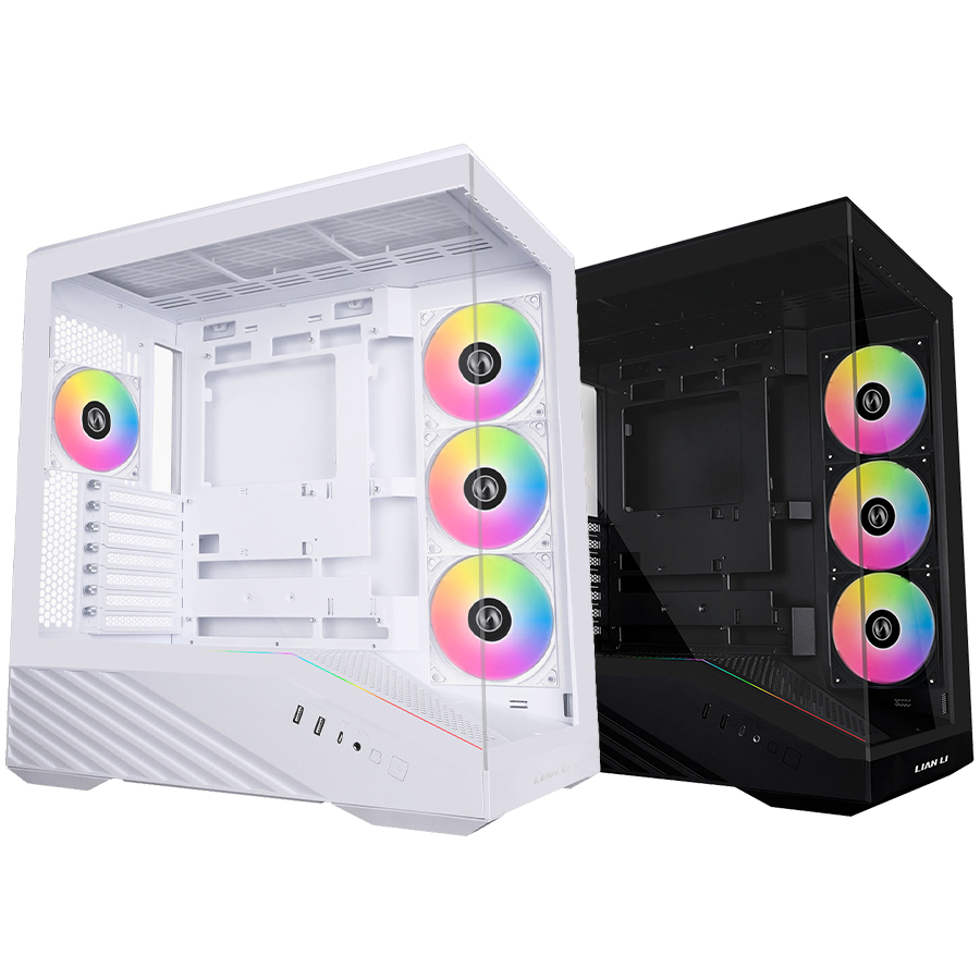 LIAN LI聯力 Vector V100R【ATX】機殼/卡長42/U高17.8/全景玻璃/支援背插主板/原價屋 | 蝦皮購物
