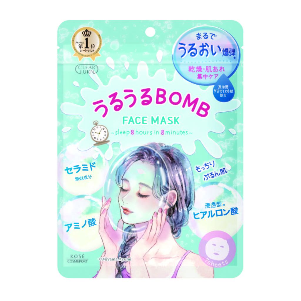 KOSE光映透 爆彈保濕療癒面膜7入【三友藥妝Tomod's】 | 蝦皮購物