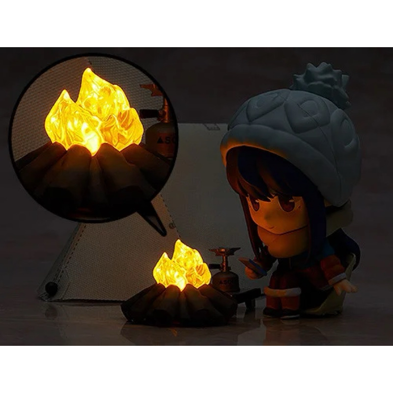 GSC 黏土人 981-DX 搖曳露營 志摩凜 豪華版DX Ver. 附發光配件 | 蝦皮購物