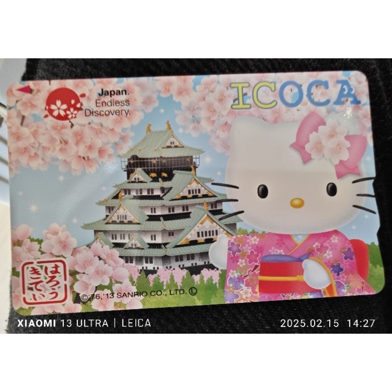 icoca hello kitty 關西 | 蝦皮購物