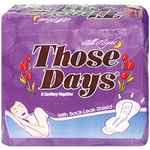 THOSE DAYS Sanitary Napkin with Wings Night_8pads | 蝦皮購物