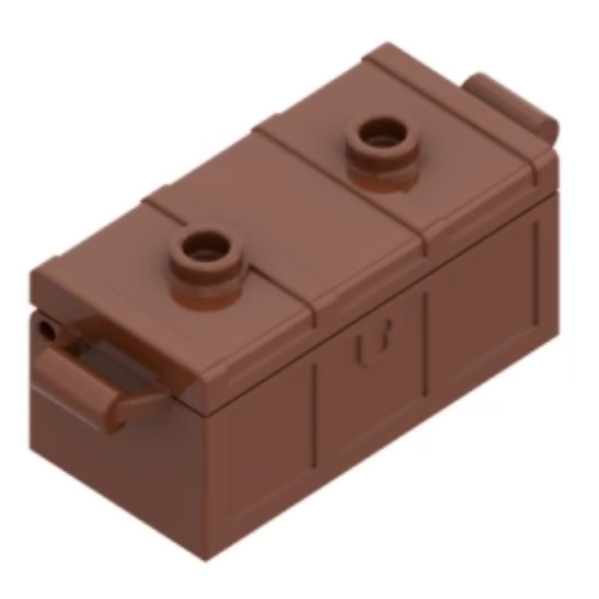 AndyPB 樂高LEGO 紅棕色 箱子/木箱/寶箱/平蓋版 4738ac03 = 80835 + 4738a | 蝦皮購物