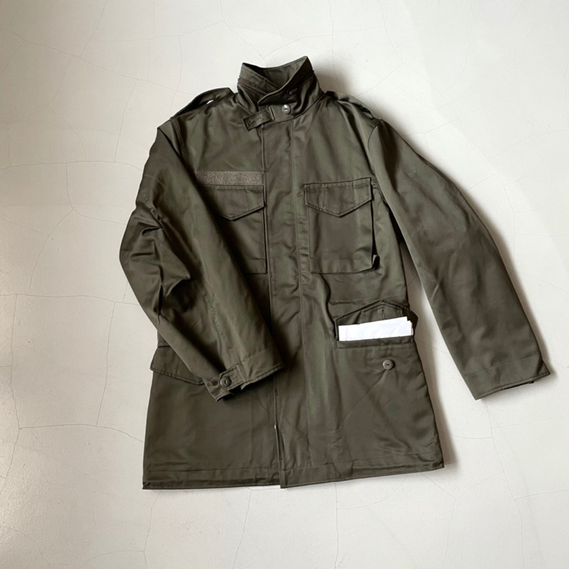 奧地利公發 Austrian Army M65 Parka 全新品 厚磅棉質混紡 連帽可收納軍用大衣 古著vintage | 蝦皮購物
