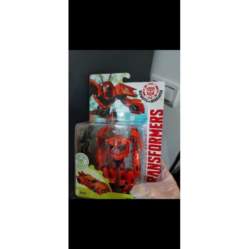 天天免運盒損黃斑 變形金剛 動畫 RID 豪華戰將 紅龍蝦 TF Robot in Disguise Bisk | 蝦皮購物