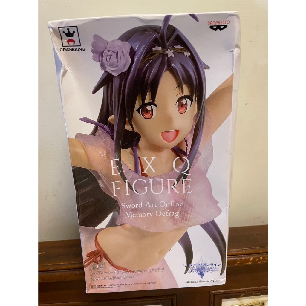 代理版 EXQ SAO 刀劍神域 憶重組 絕劍 有紀 泳裝 景品 公仔（盒損 | 蝦皮購物