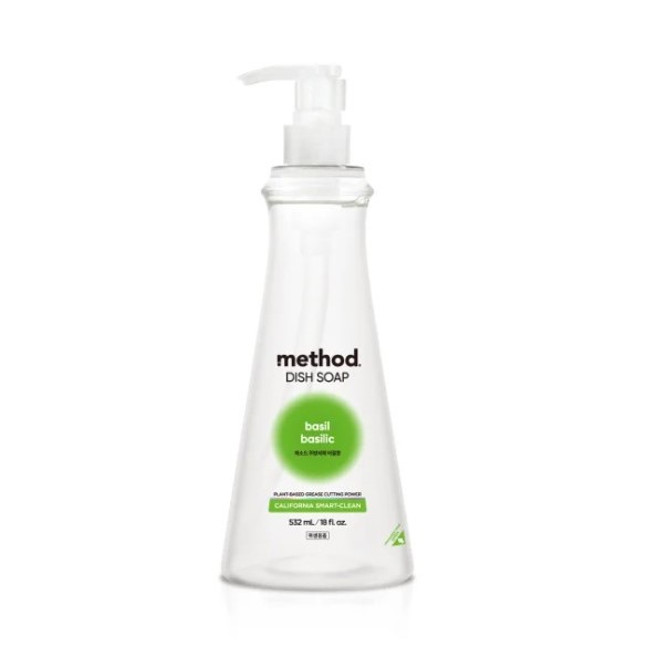 method美則 純淨洗碗精 草本 532ml 蔬果適用 Method Dish Soap – Basil | 蝦皮購物